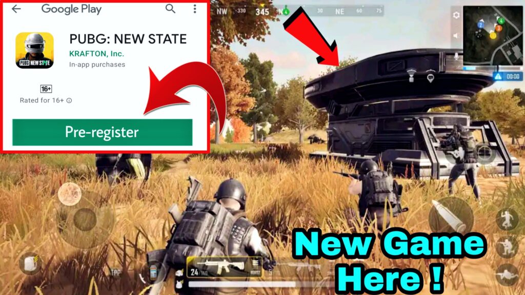 PUBG New State Available On Google Play Store | Pre-register